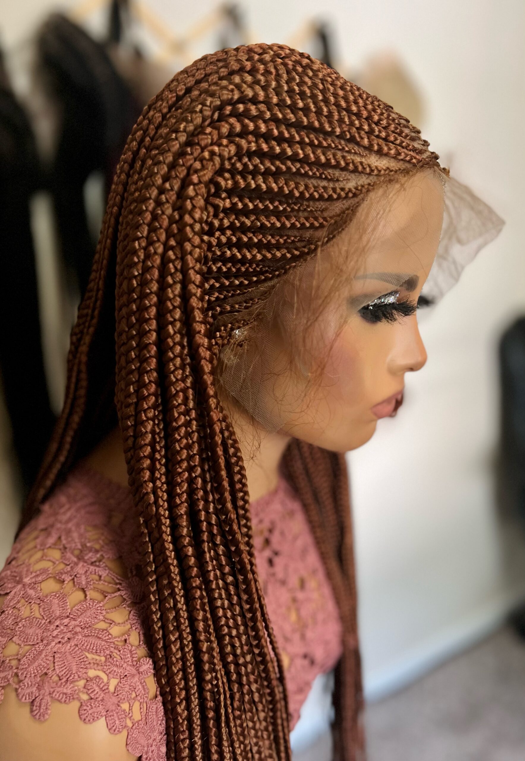 Cornrow 13×6 frontal lace wig – Handmade Braided Wigs