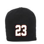Hover over image above to zoom. FLEECE BEANIE WITH EMBROPRINT LOGO ...